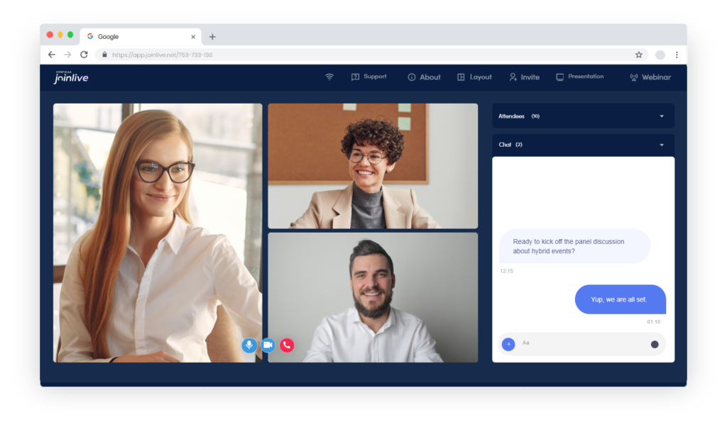 zoom alternative - Eventzilla Joinlive
